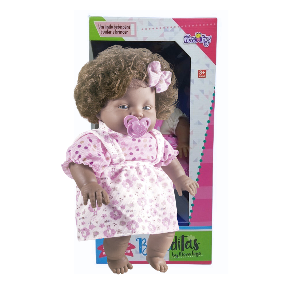 BONECA BENEDITA NEGRA